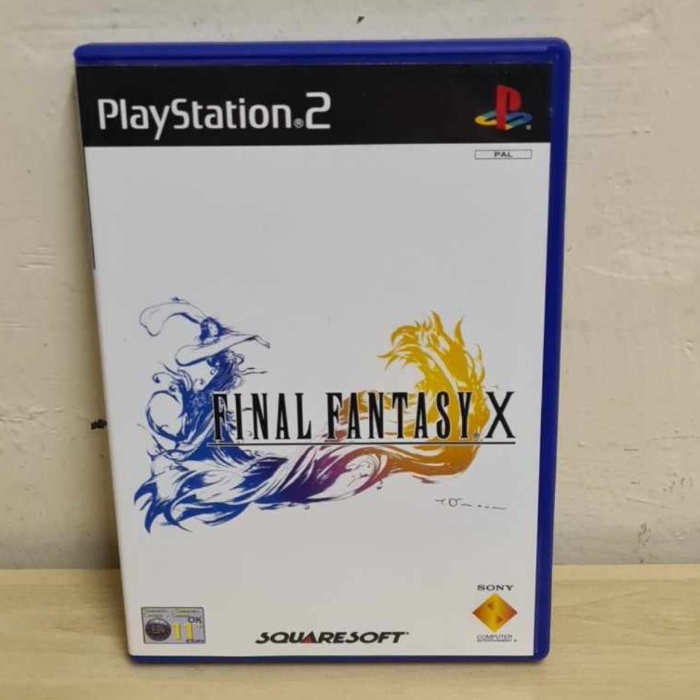 Pre-owned PS2 Game Final Fantasy X PS2 PAL Version with bonus DVD Both ...